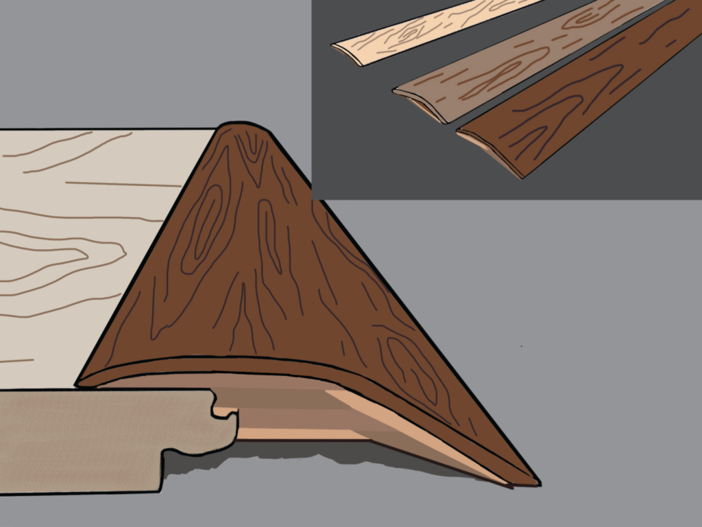 Wood Ramp transition Trim | FLOORCO FLOORING